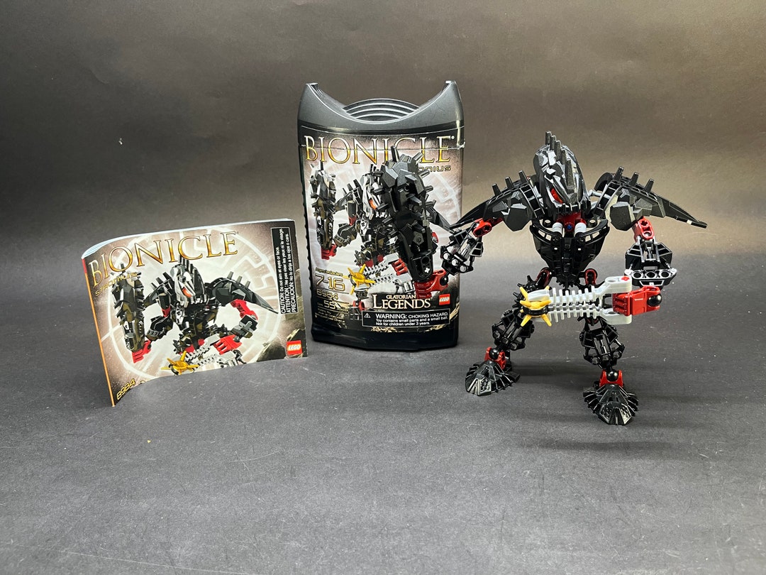 Bionicles Buildable Toy : . No 8984. Glatorian Legends - Etsy