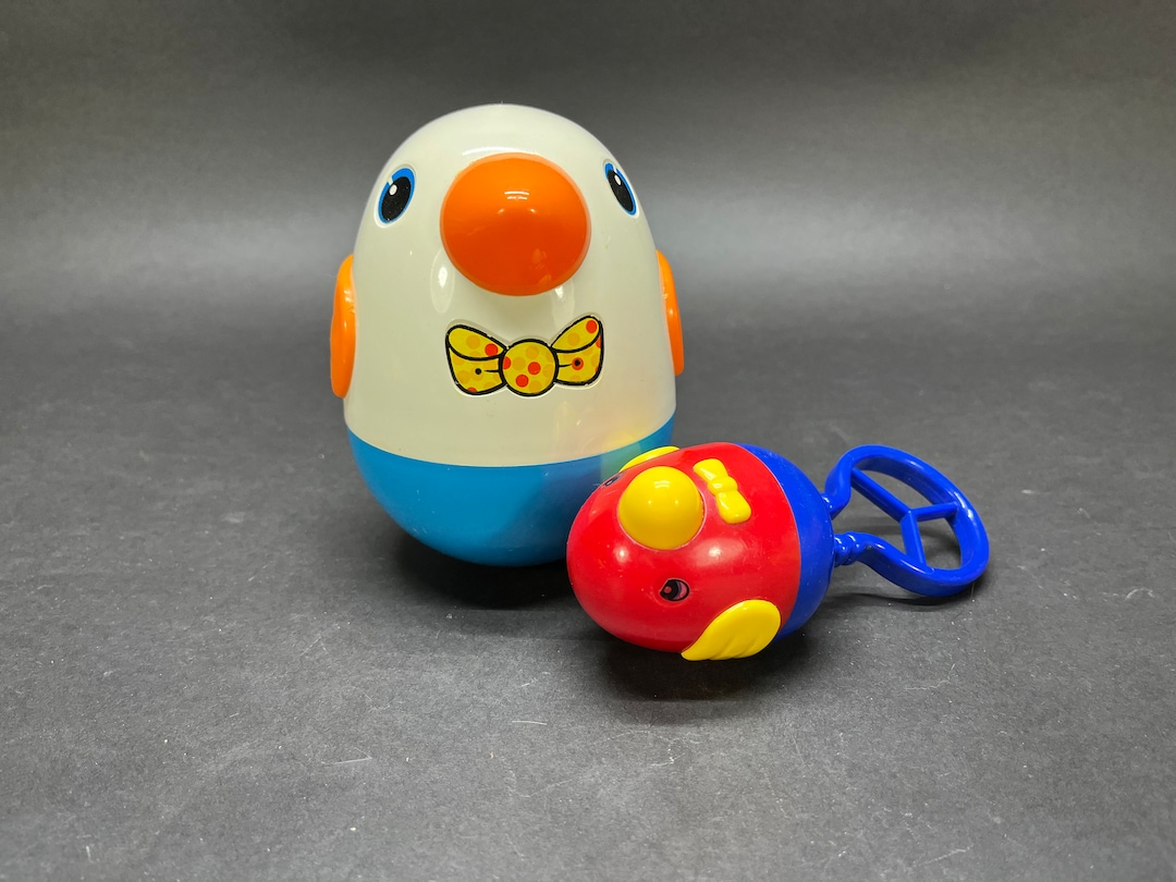 Vintage Playskool Roly Poly Chimie Penguin Bird With Matching - Etsy