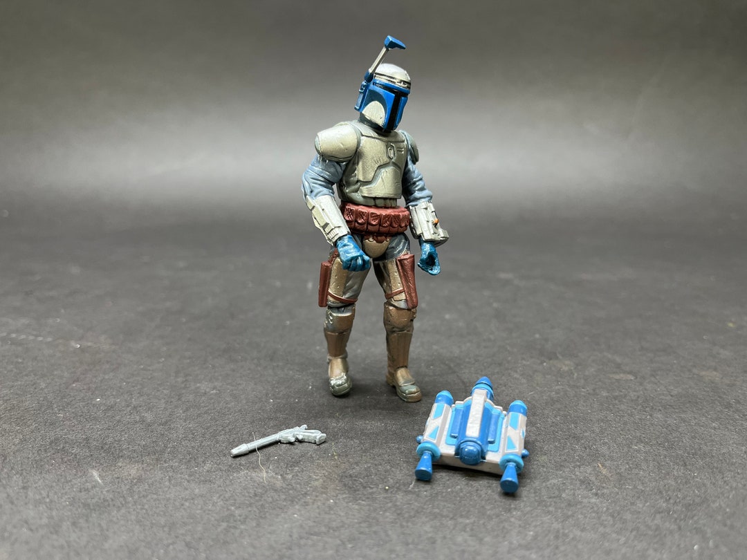 Star Wars Attack of the Clones Action Figure: Jango Feet the - Etsy