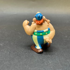 Vintage Astérix and Obelix Pvc Figure: Obelix. Bully 1974. Made in ...