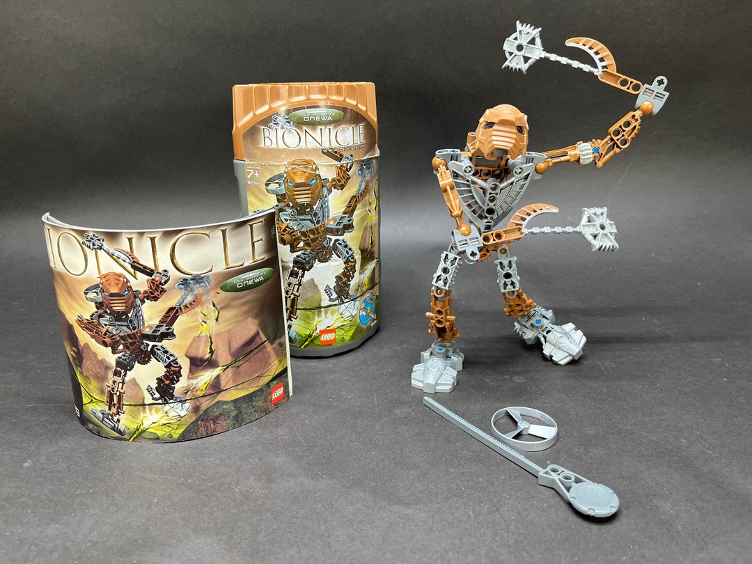 Bionicles Buildable Toy : Toa Hordika, Onewa. No 8740. 100% Complete ...