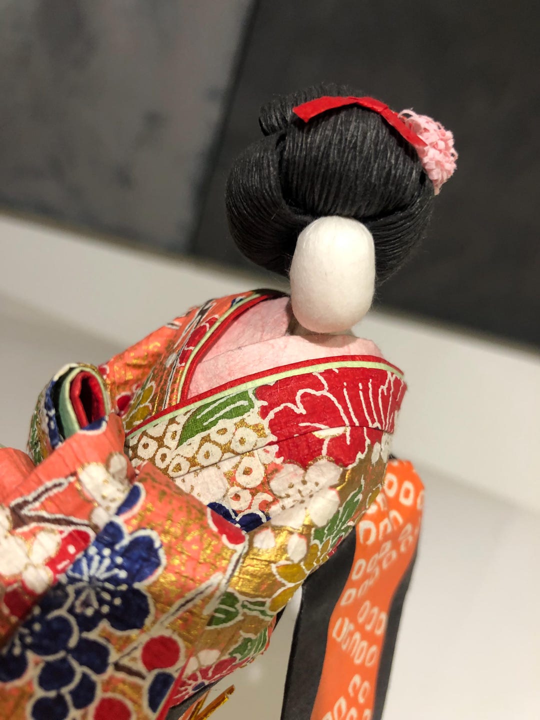 Japanese Washi Paper Doll Geisha - Etsy