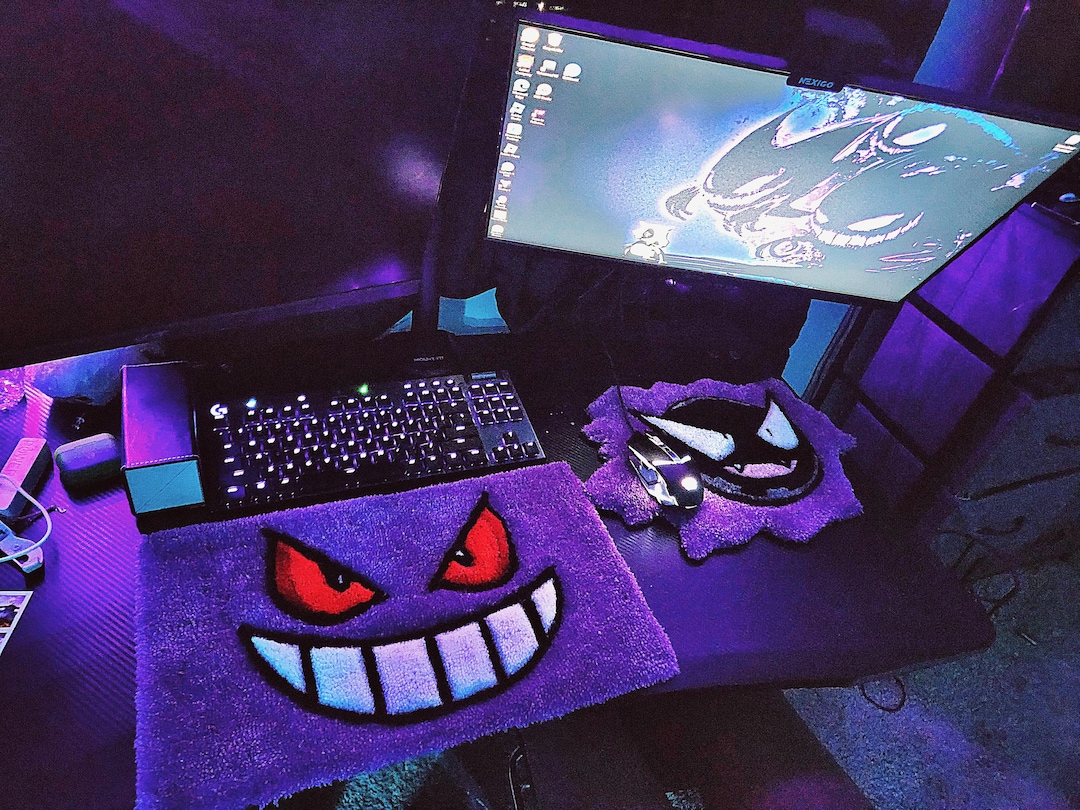 Gengar Keyboard Mat -jumbo - Etsy
