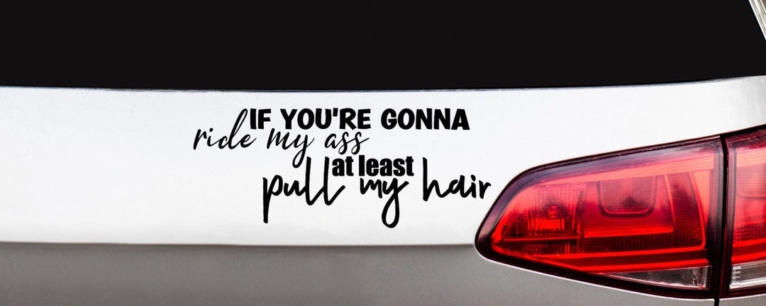 Funny Car Vinyl Decal Car Window Decals for Mom If - Etsy