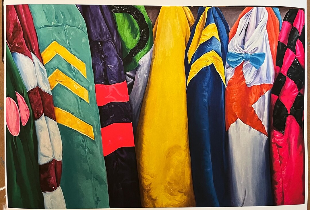 Jockey Silks Art Print - Etsy