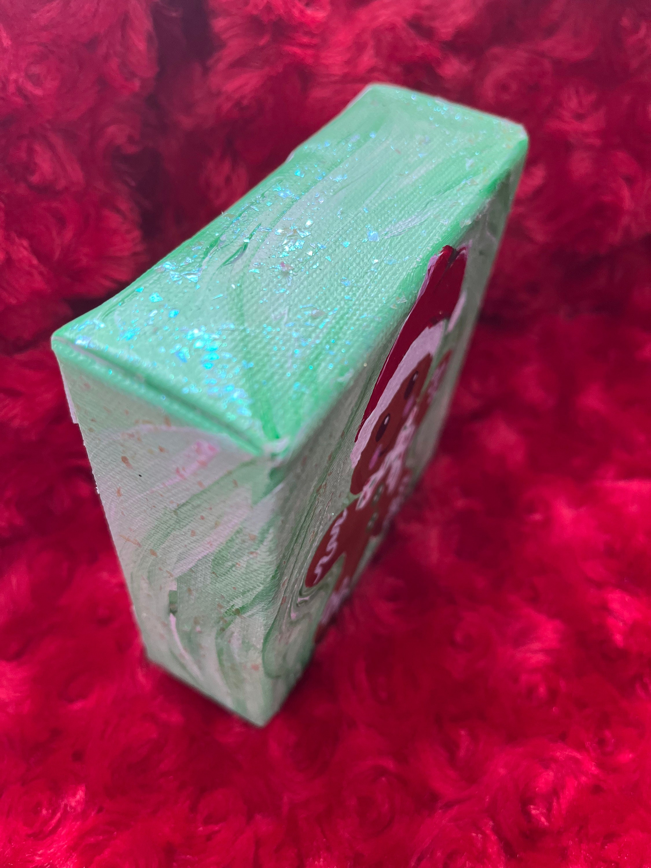 Gingerbread Man Shelf Sitter Painting - Etsy