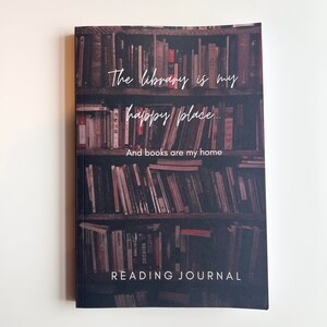 Beautiful Reading Journal | Library Book Journal | Book Review Log ...