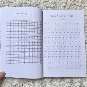 Beautiful Reading Journal | Library Book Journal | Book Review Log ...