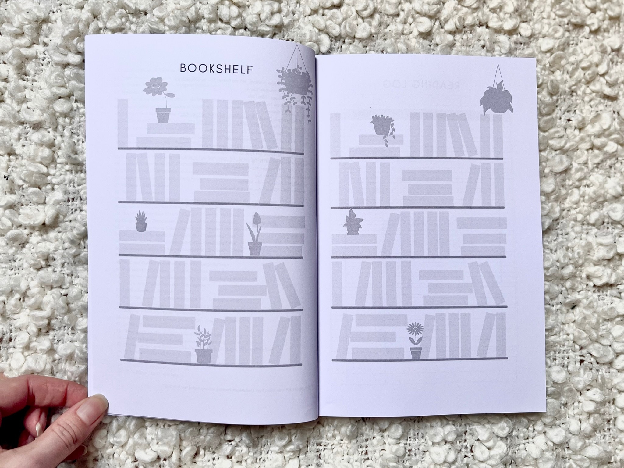 Beautiful Reading Journal Library Book Journal Book Review - Etsy