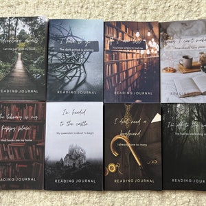 Beautiful Reading Journal | Library Book Journal | Book Review Log ...