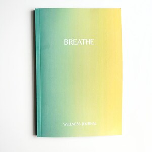 Breathe Wellness Journal: 12-week Self-care Guided Log - Etsy