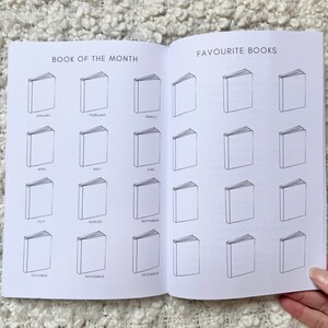 Beautiful Reading Journal | Library Book Journal | Book Review Log ...