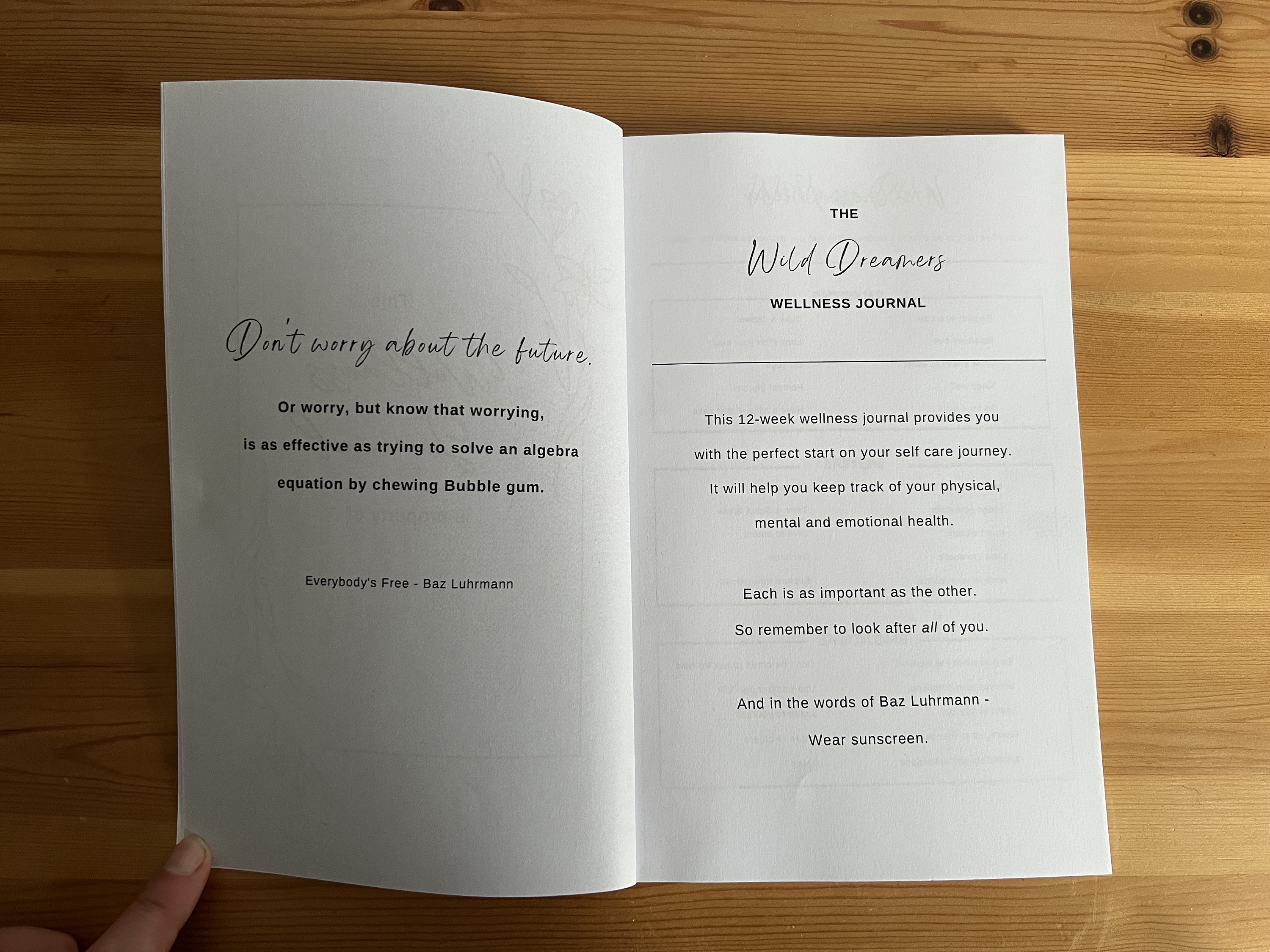 Breathe Wellness Journal: 12-week Self-care Guided Log - Etsy