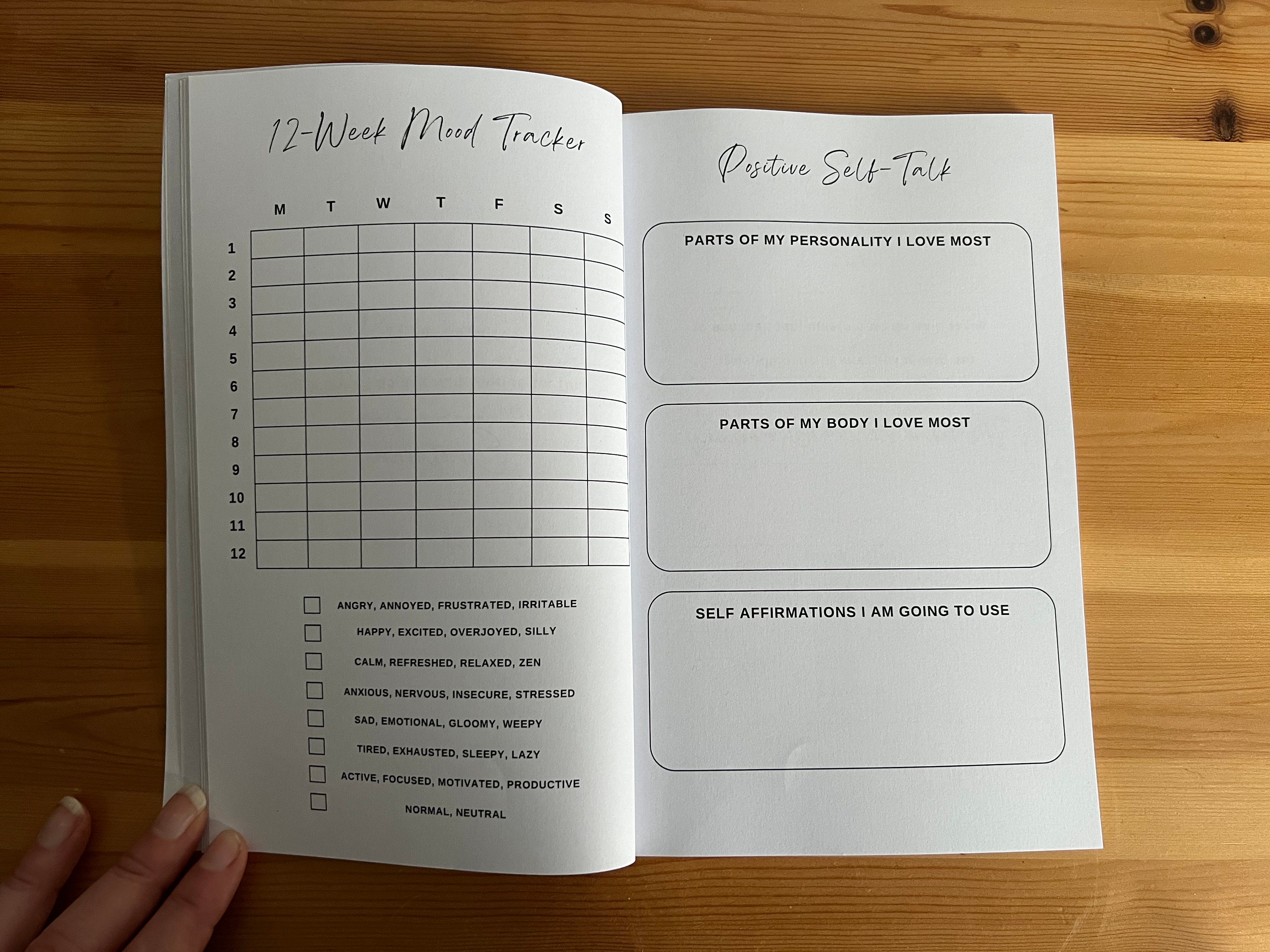 Breathe Wellness Journal: 12-week Self-care Guided Log - Etsy