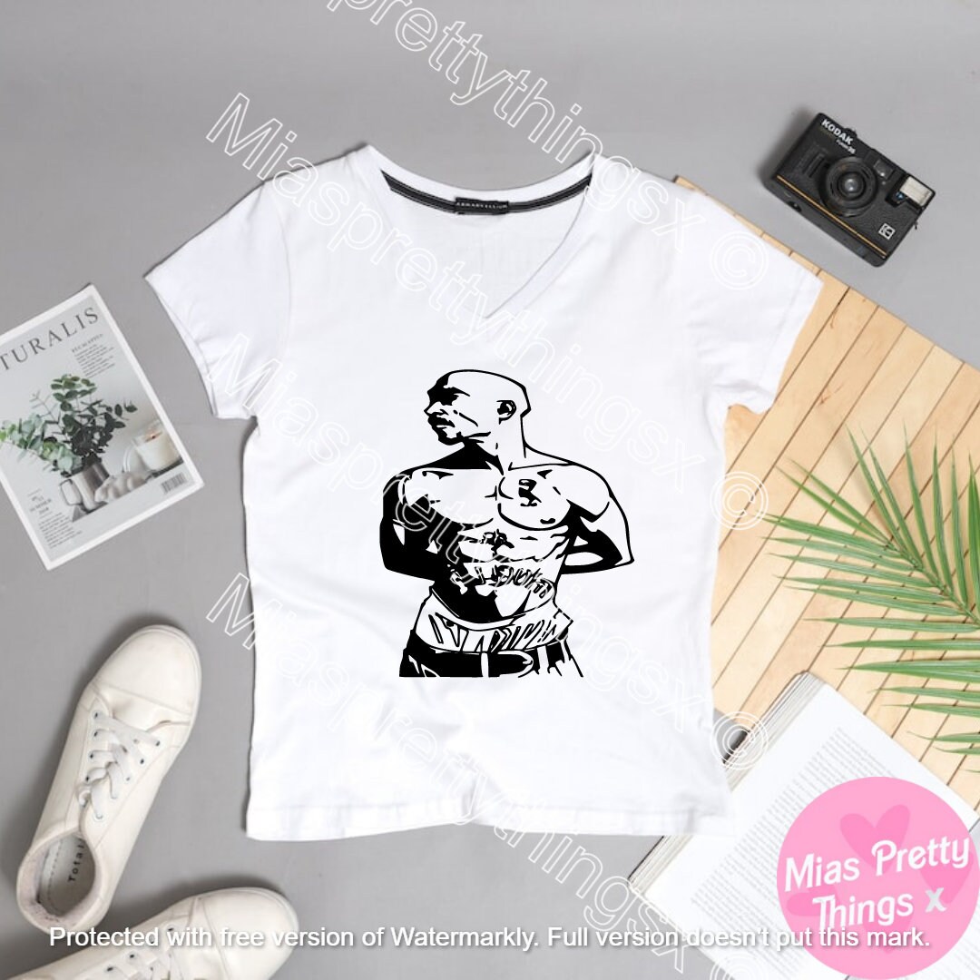 2pac Tupac Shakur Design 2pac Shakur Svg Tupac Shakur Svg - Etsy