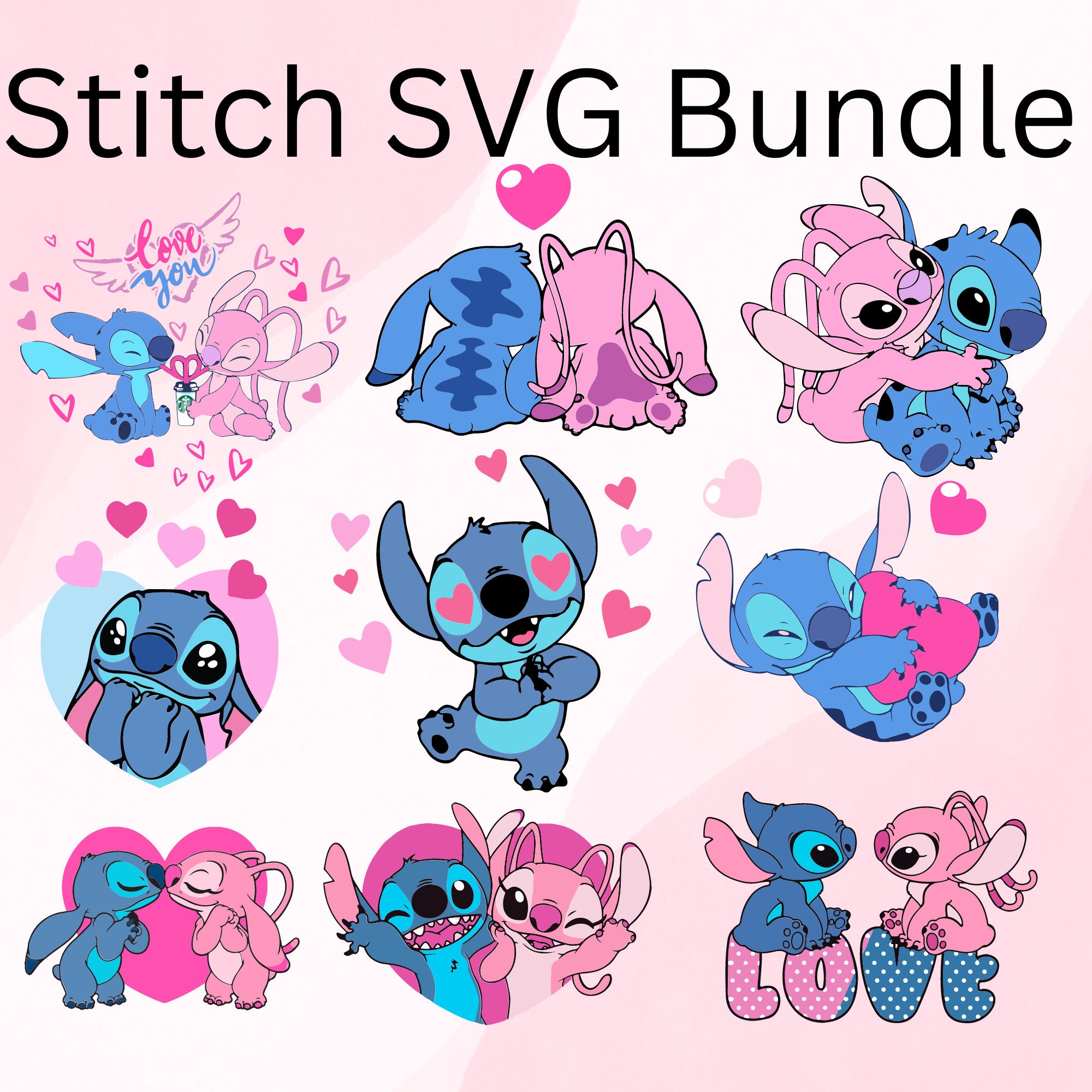 Stitch SVG Files for Cricut Stitch Svg Bundle Printable - Etsy Ireland