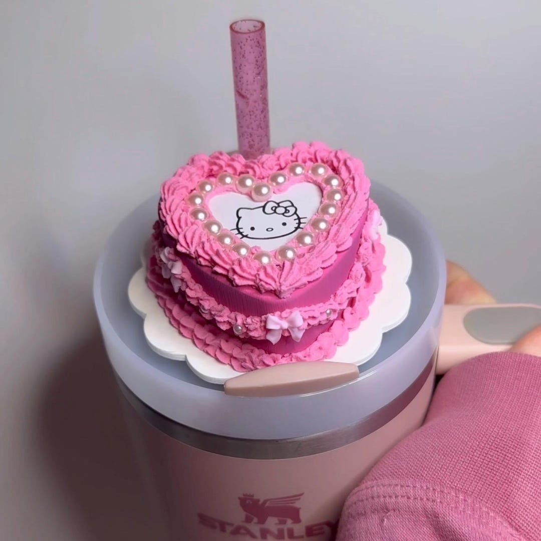 Hello Kitty Topper - Etsy