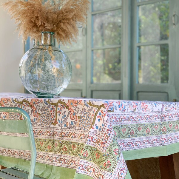 India Tablecloth - Etsy