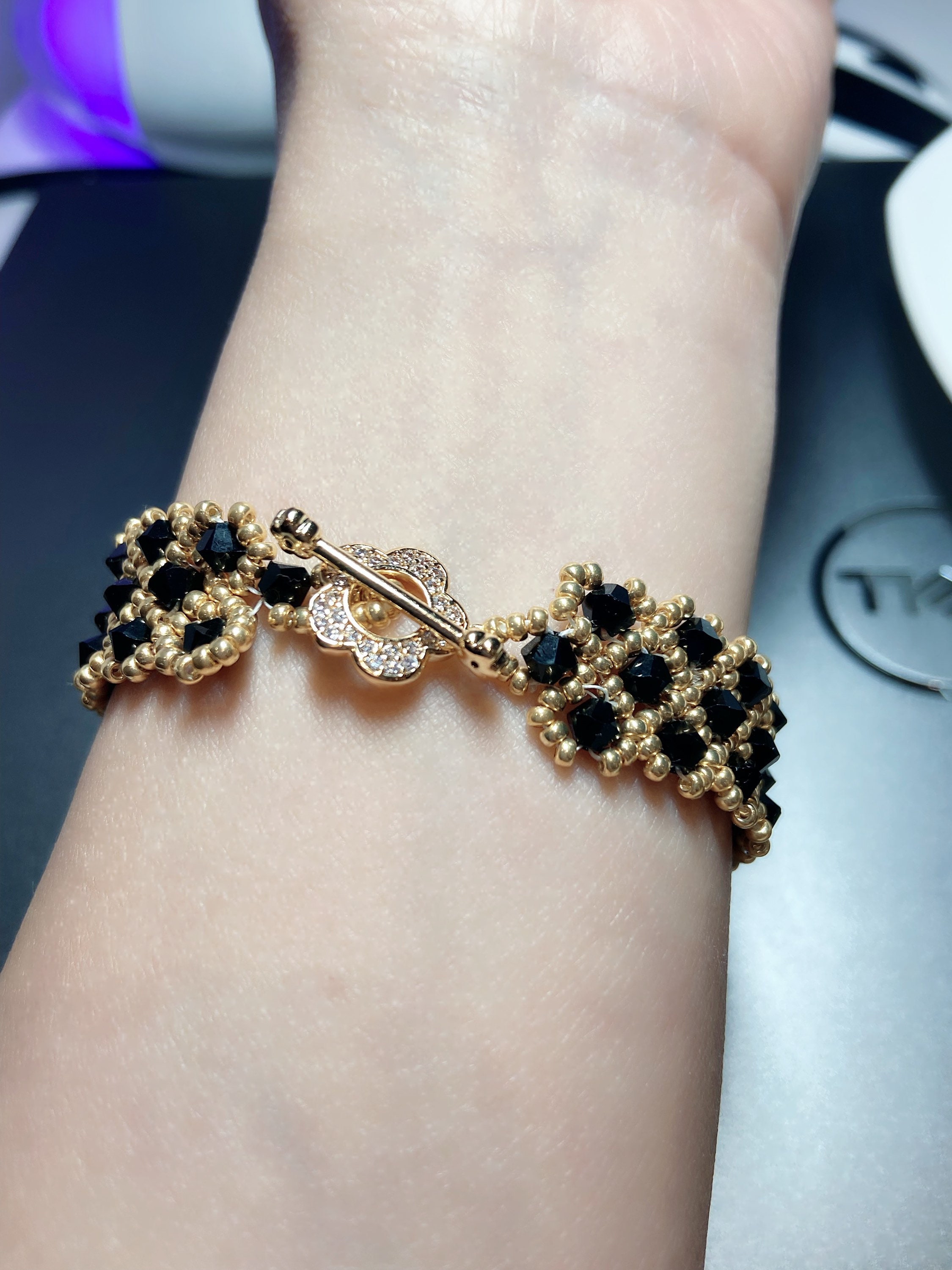 Swarovski Crystal Bracelet Vintage Bracelet Free Shipping - Etsy