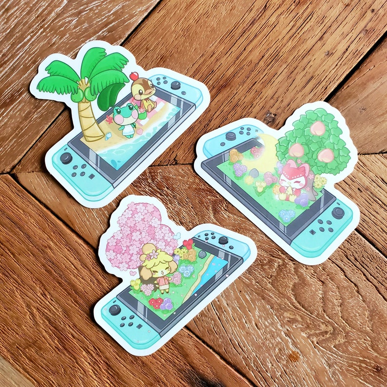 Animal Crossing Switch Stickers ACNH Stickers Animal - Etsy