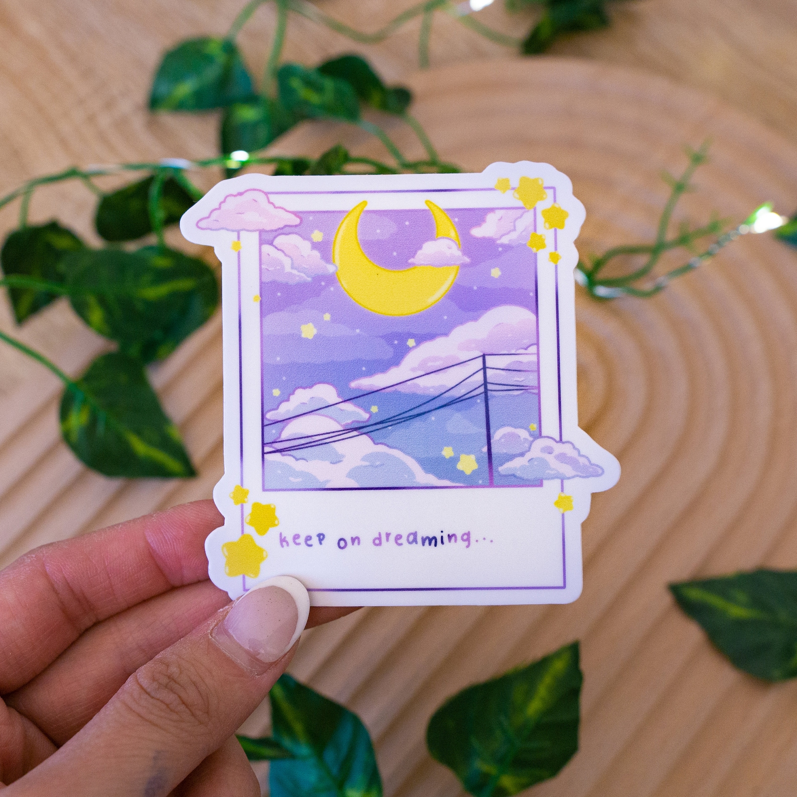 Polaroid Stickers Cute Sticker Aesthetic Sticker Coffee Sticker ...