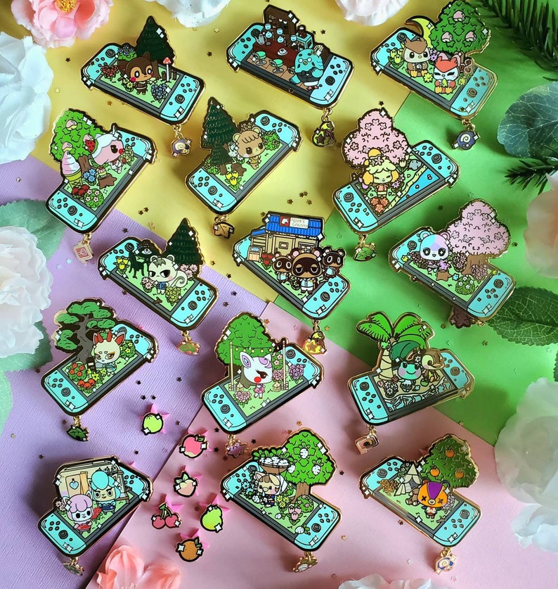 ACNH Island Babies Pins | Animal Crossing Pins | Cute Pins | Dangle ...