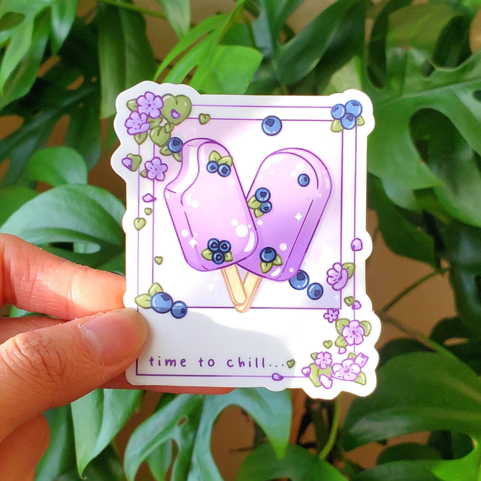 Polaroid Stickers Cute Sticker Aesthetic Sticker Coffee Sticker ...