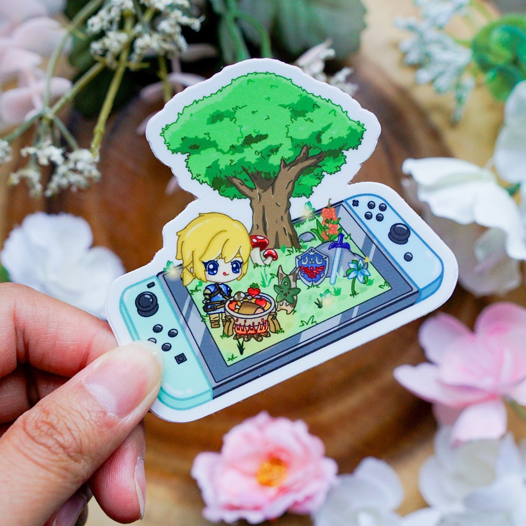 Botw: Link Switch Stickers | Zelda Stickers | Breath of the Wild ...
