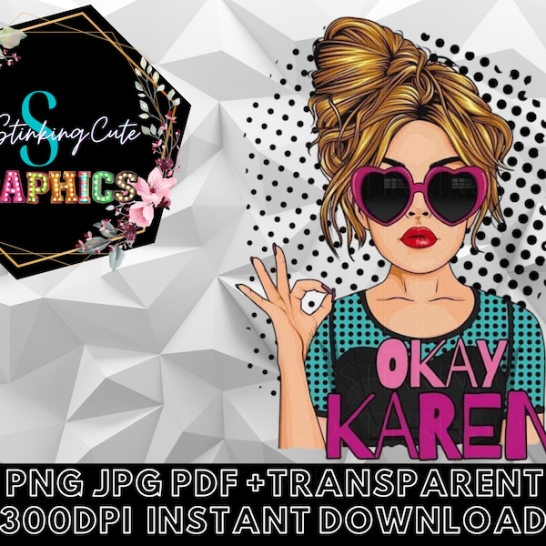 Funny Karen Clipart - Etsy