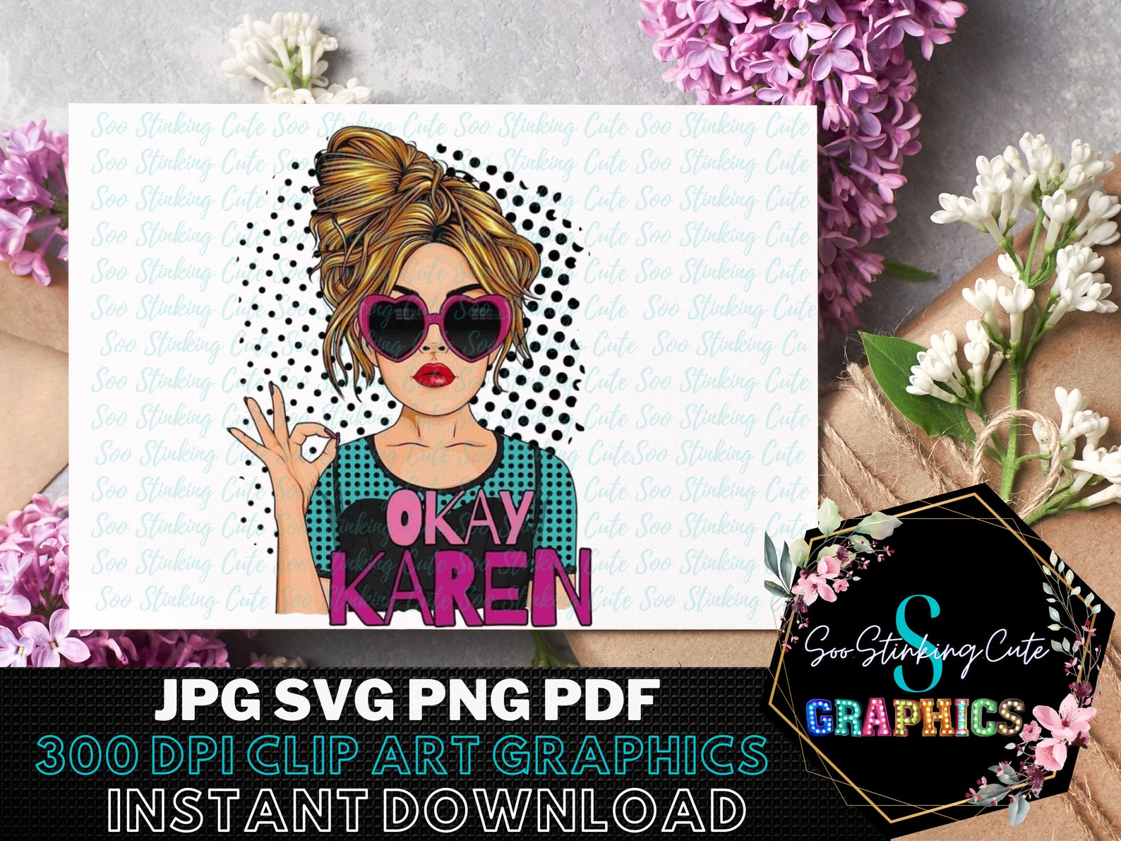 Okay Karen Digital Downloadjpg PNG SVG Instant - Etsy