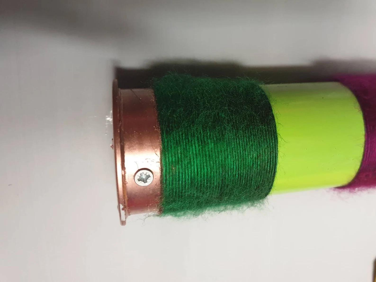 Colorful Rope Wall Art Tailoring Art Sewing Themed Wrapped Art Textile ...