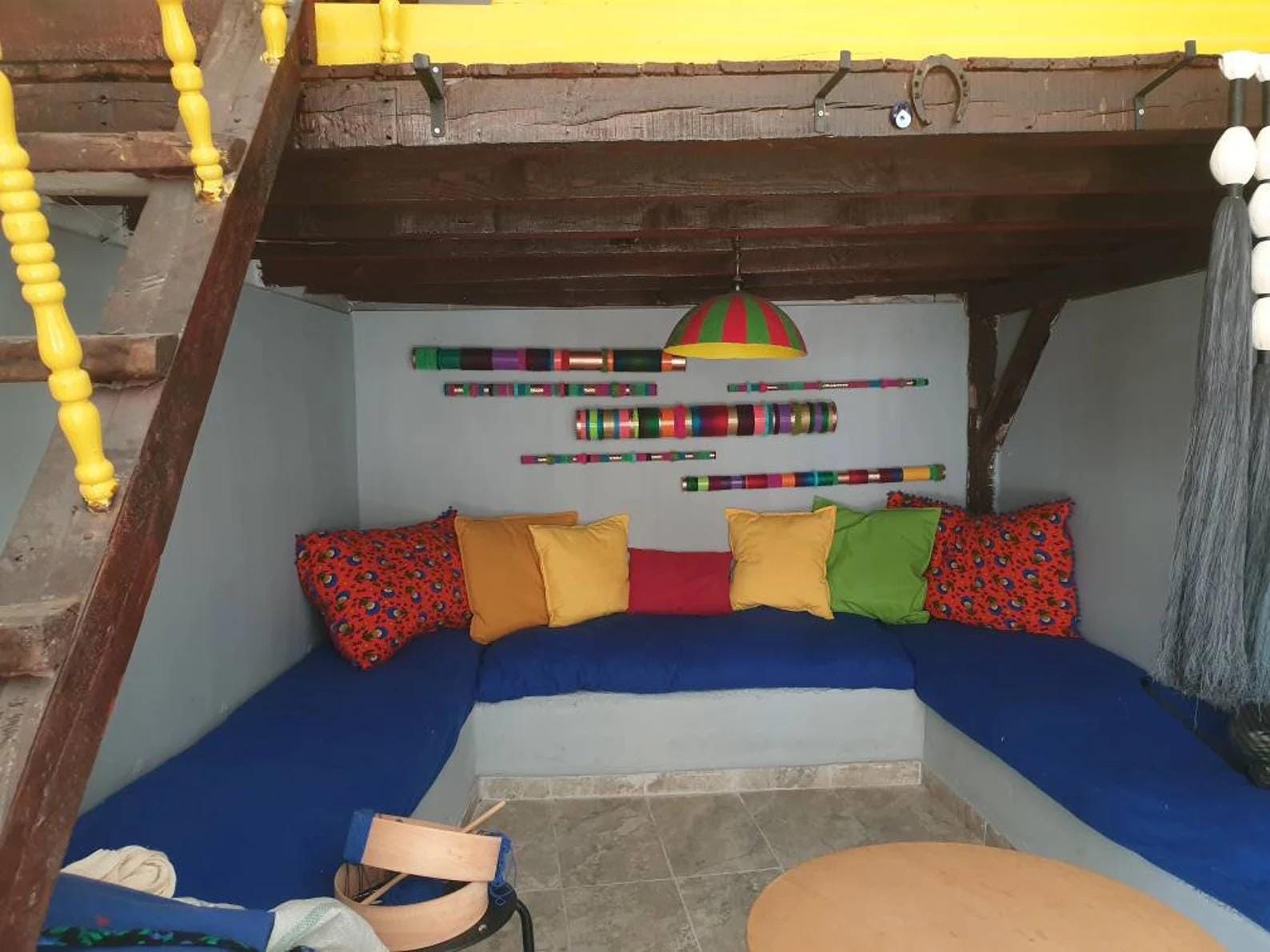 Colorful Rope Wall Art Tailoring Art Sewing Themed Wrapped Art Textile ...