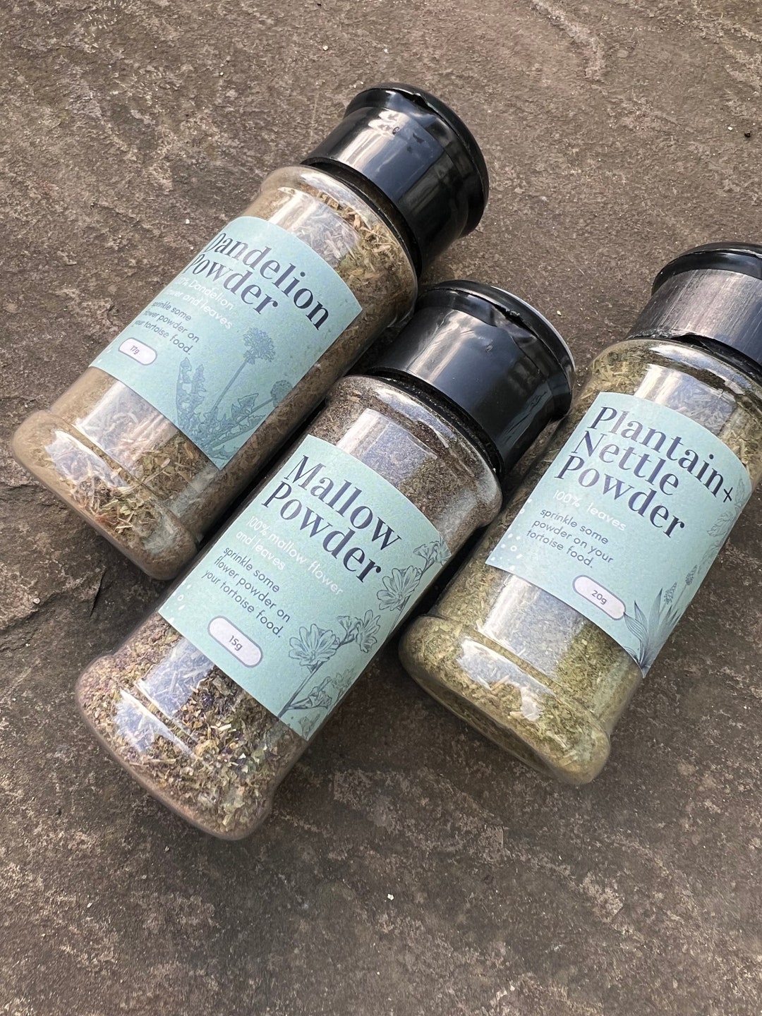 Dried Flower Powder for Tortoises , Tortoise Pet Food , Reptile Treat ...