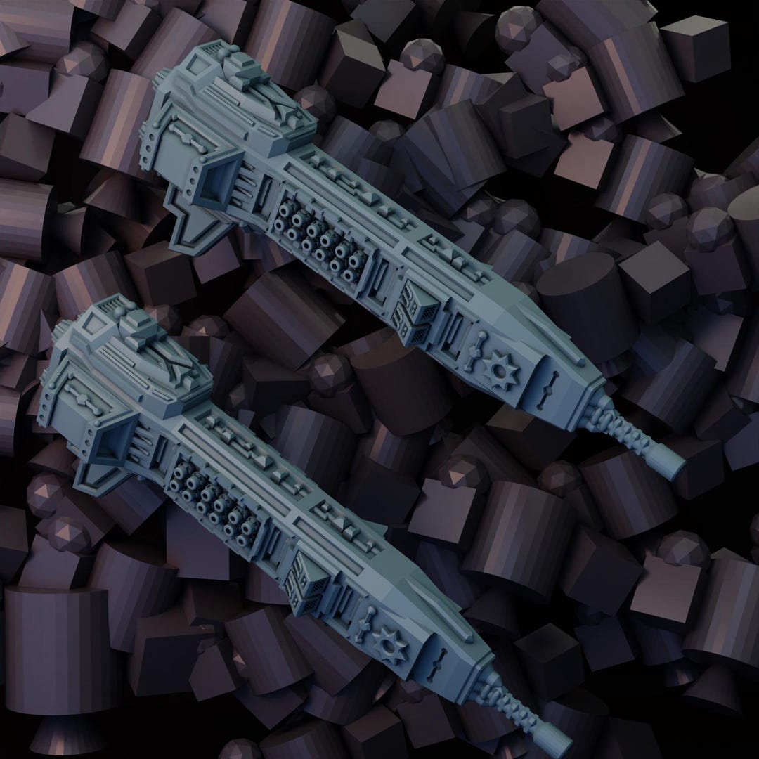 2x Terran Daring Class Light Cruisers - Etsy