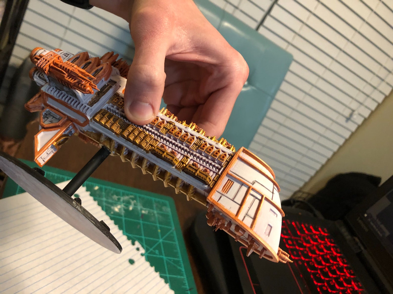 Charlie Delta, Titanic Battleship, Soulforge Battlefleet - Etsy UK
