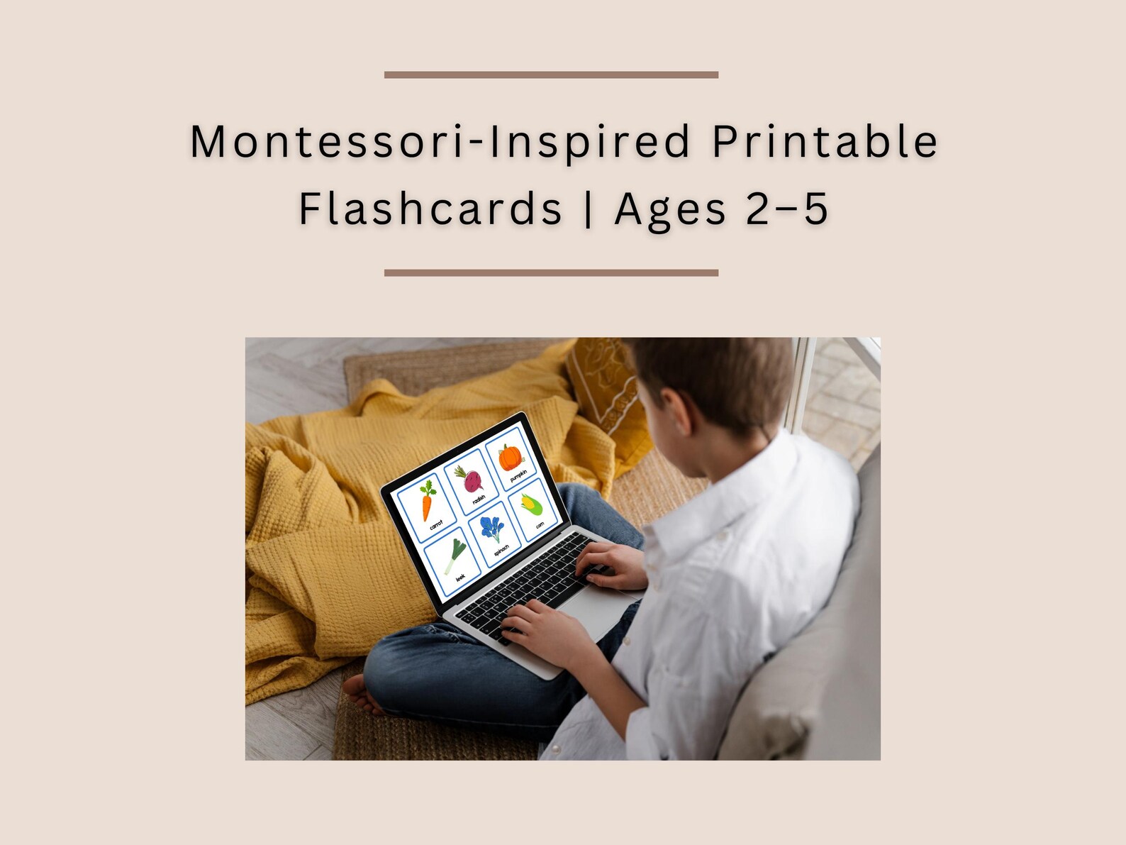 Printable Vegetable Flashcards for Toddlers & Preschoolers – Montessori ...