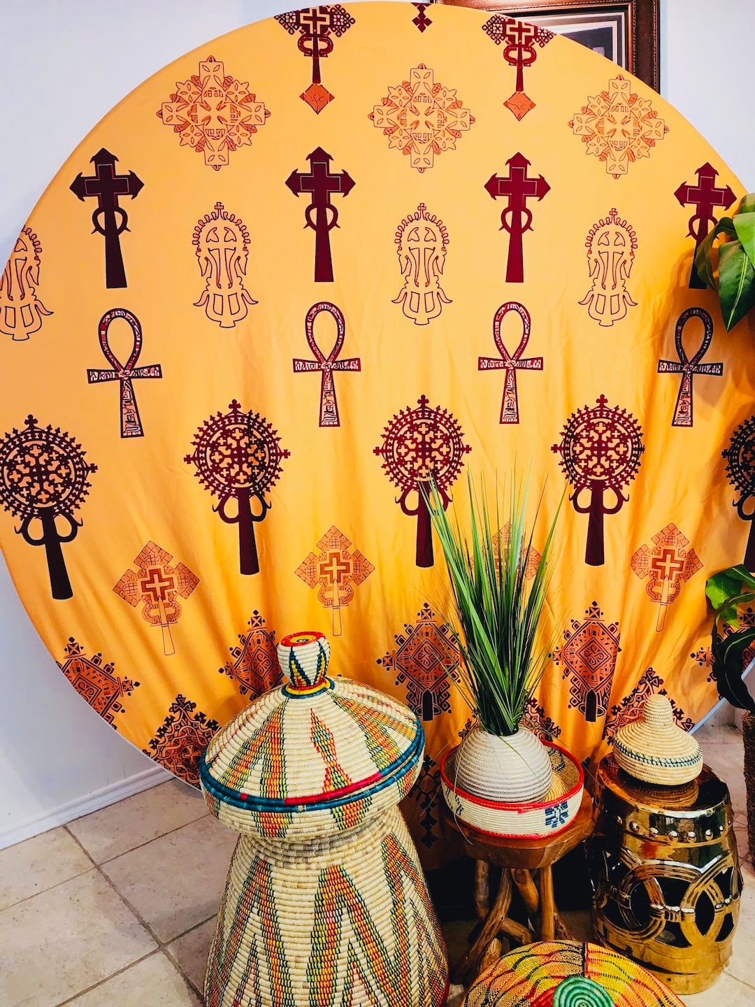 TRADITIONAL ETHIOPIAN MESKEL (ባህላዊ መስቀል) 3D Print, Double-sided ...