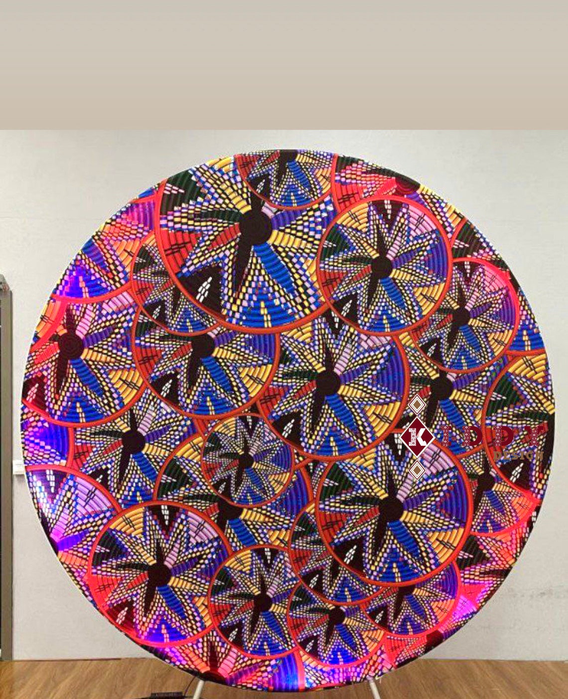 GEGOL ጀጏል Bahelawi 3D Print, Double-sided Backdrop - Etsy