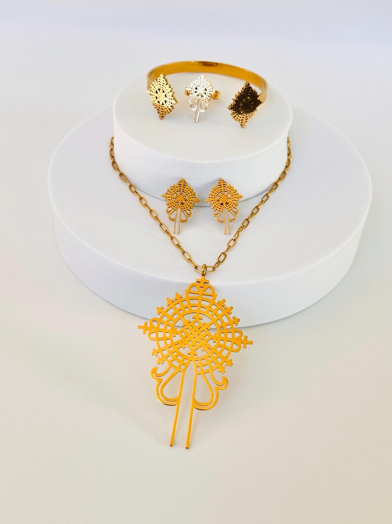 AXUM MESKEL አክሱም መስቀል Ethiopian Cross Set - Etsy