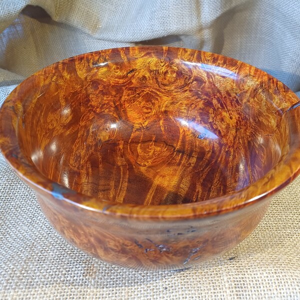 Burl Bowl - Etsy