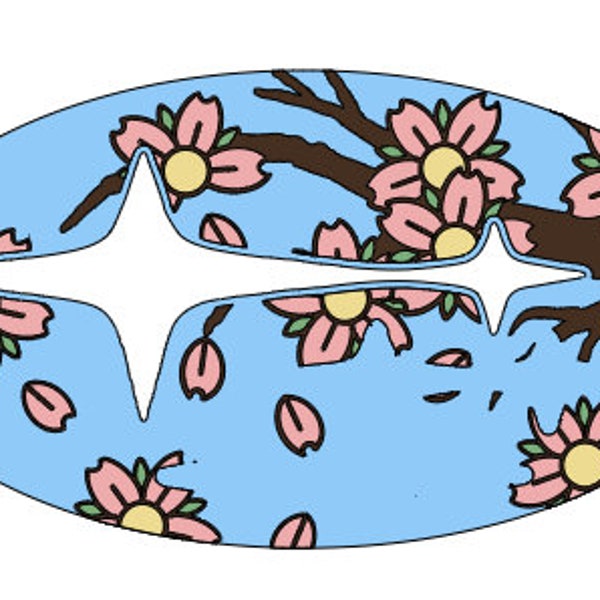 Subaru Emblem Overlay - Etsy
