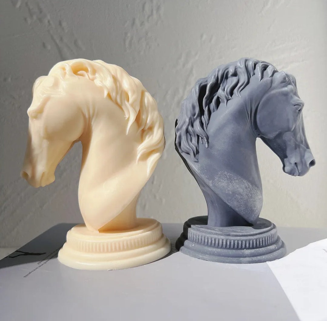 Chess Horse Head Candles Unique Home Accessories and Gifts - Etsy