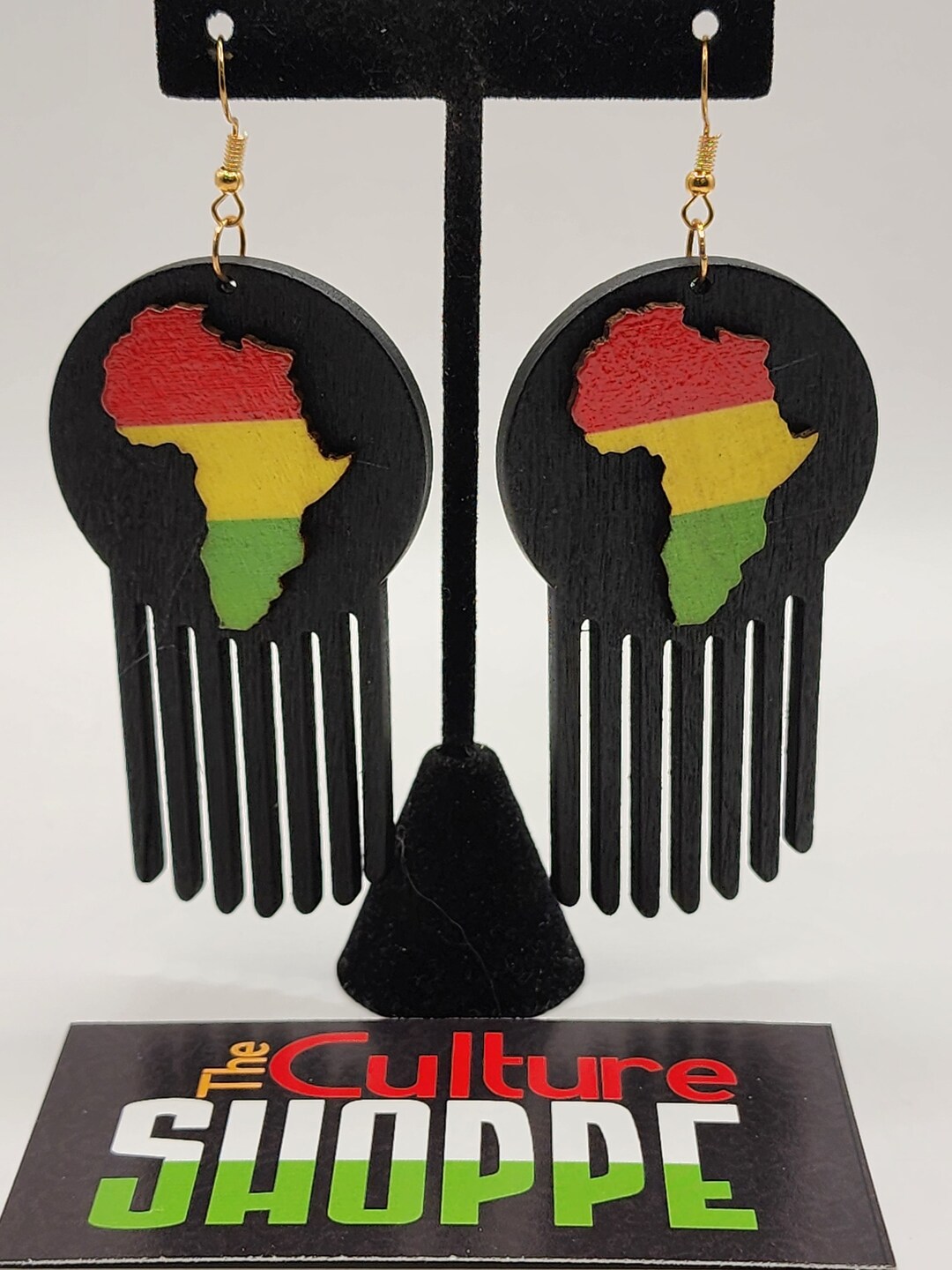Afrocentric Africa Map Natural Wood - Etsy
