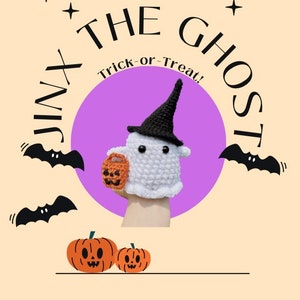 Jinx the Ghost Crochet Pattern - Etsy