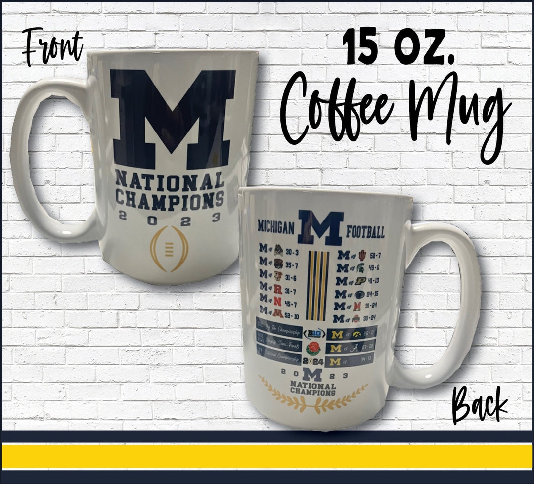 15 Oz. Ceramic Michigan Coffee Mug - Etsy