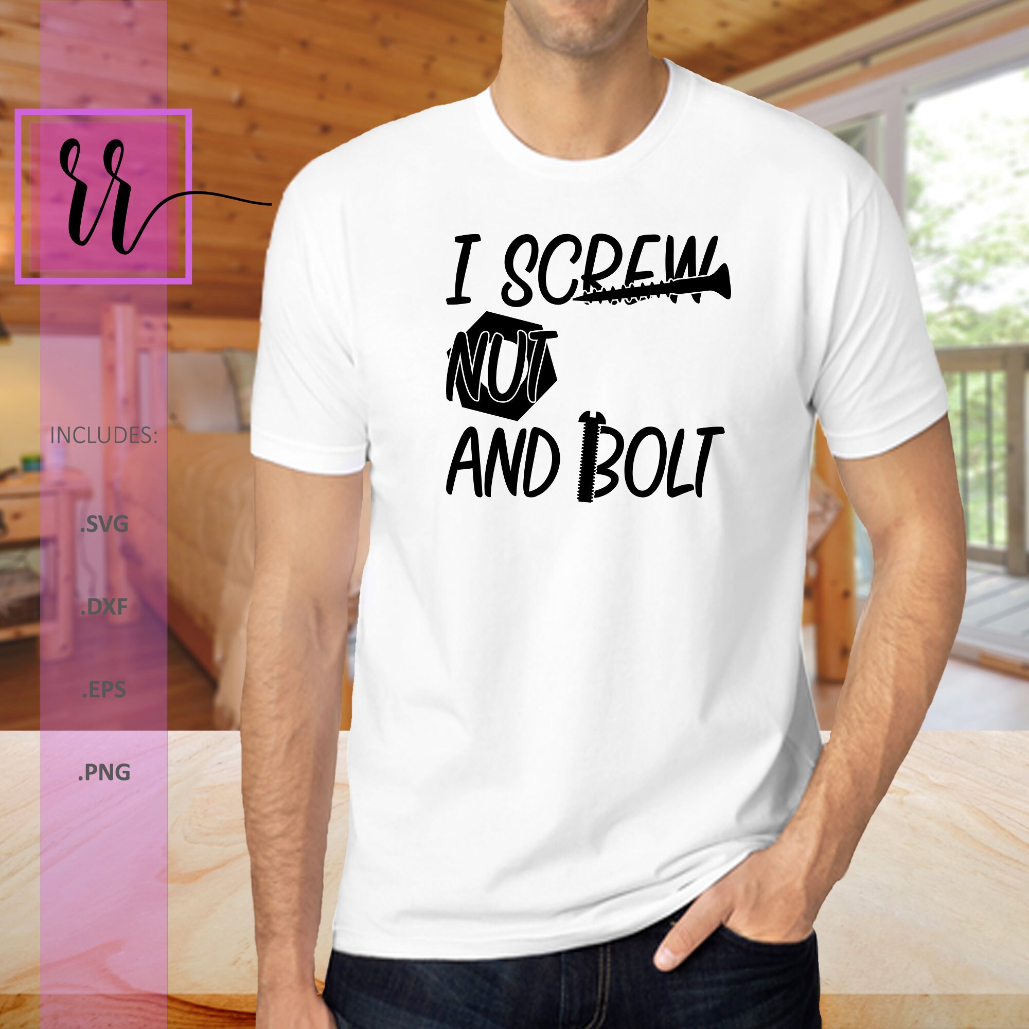 I Screw, Nut and Bolt SVG | Mechanic Life PNG | Screw Nut Bolt ...