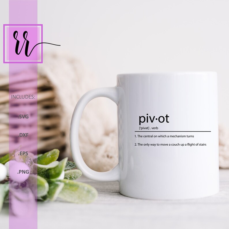 Pivot Definition SVG F.R.I.E.N.D.S Ross PNG Friends TV Show Commercial ...