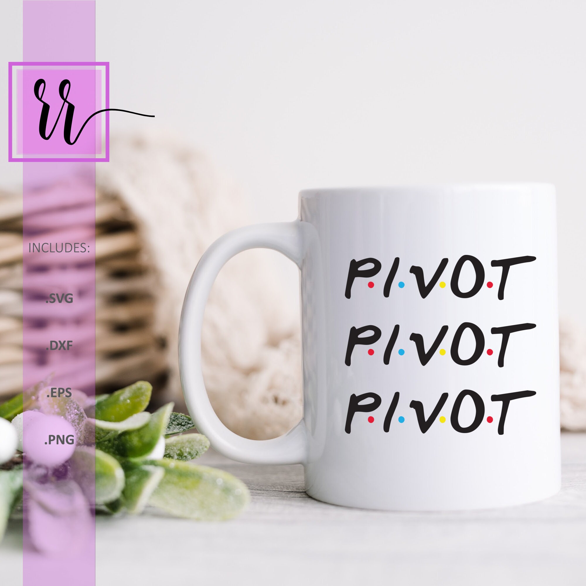 Pivot SVG F.R.I.E.N.D.S Ross PNG Friends TV Show - Etsy Australia