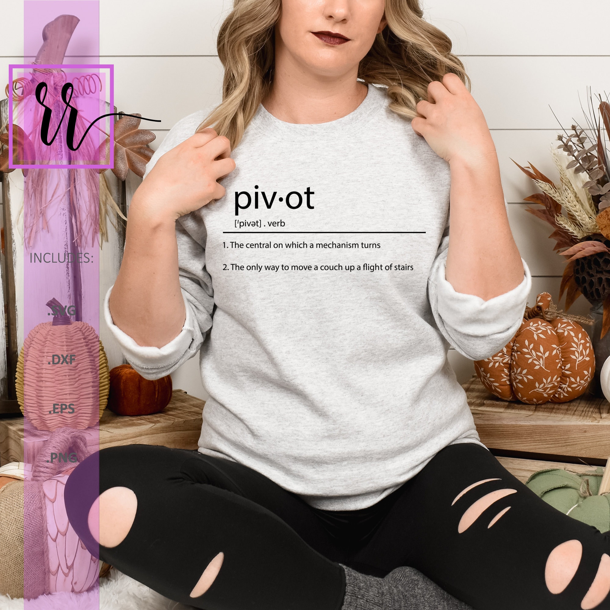 Pivot Definition SVG F.R.I.E.N.D.S Ross PNG Friends TV Show Commercial ...