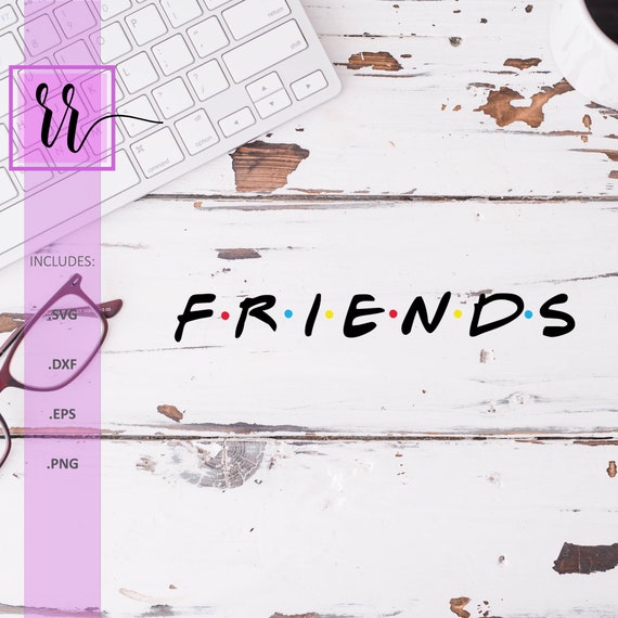 F.R.I.E.N.D.S SVG TV Show Friends Logo Central Perk - Etsy